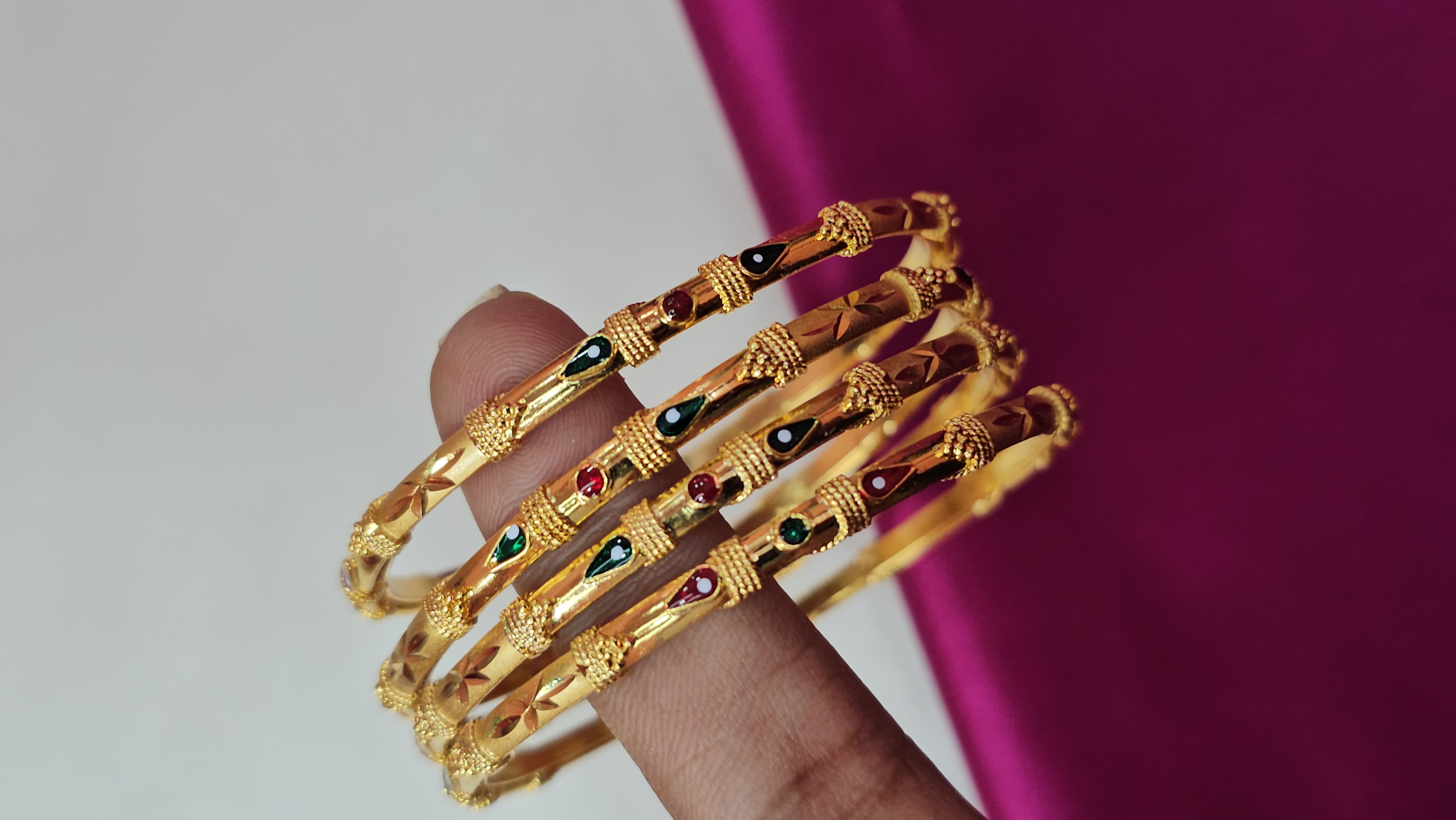 Rathi Creations - 1 gram Bangles RCB1028
